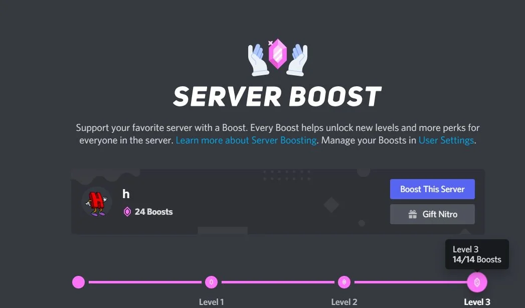 Alles, was du über den 14 Server Boost Discord wissen musst